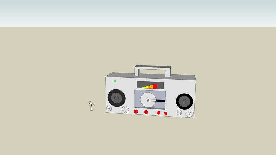 boom box | 3D Warehouse