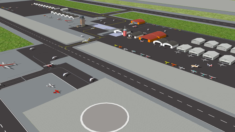 A-MINI-AIRPORT | 3D Warehouse