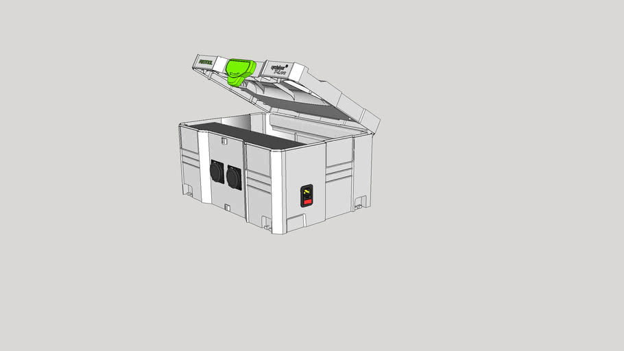 Festool power Sys Systainer | 3D Warehouse