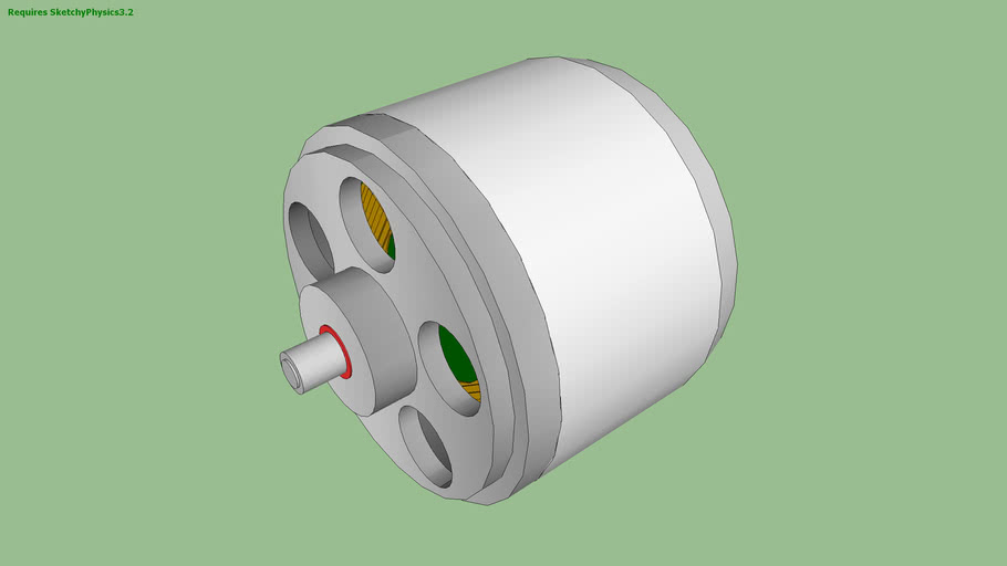 Motor DC mini | 3D Warehouse