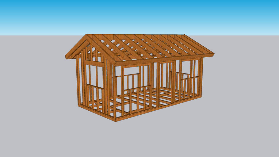 Small Shed | 3D Warehouse