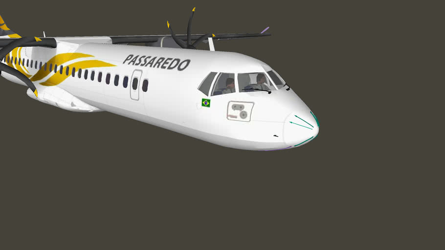 ATR 72 - 600 Passaredo | 3D Warehouse