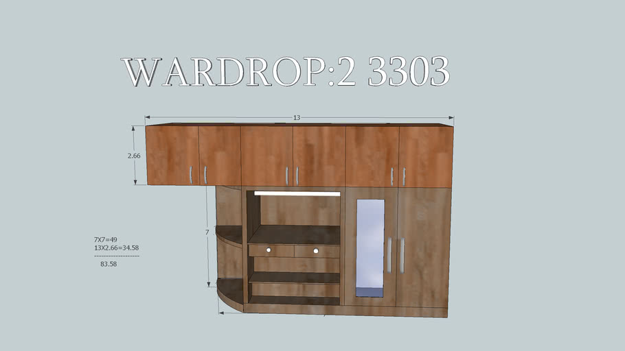 wardrop 2 3303 | 3D Warehouse