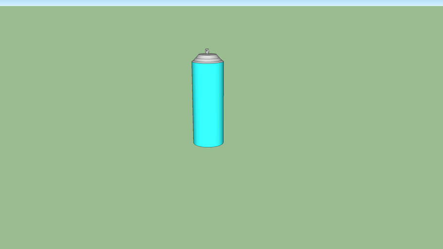 spray paint can | 3D Warehouse