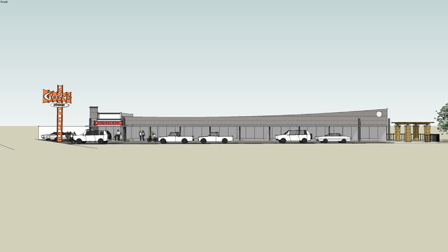 1 storey commercial | 3D Warehouse