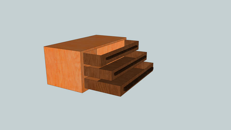 Wooden Box Practice | 3D Warehouse