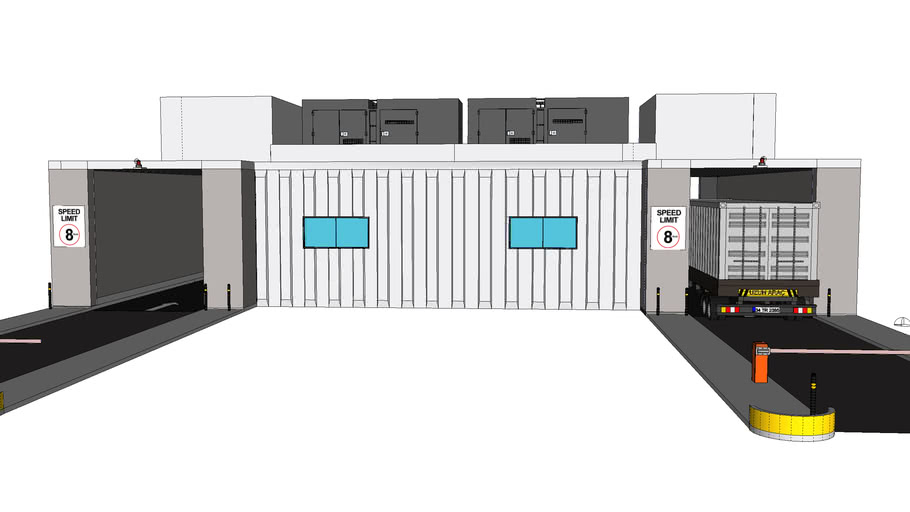 Port xray scanner | 3D Warehouse