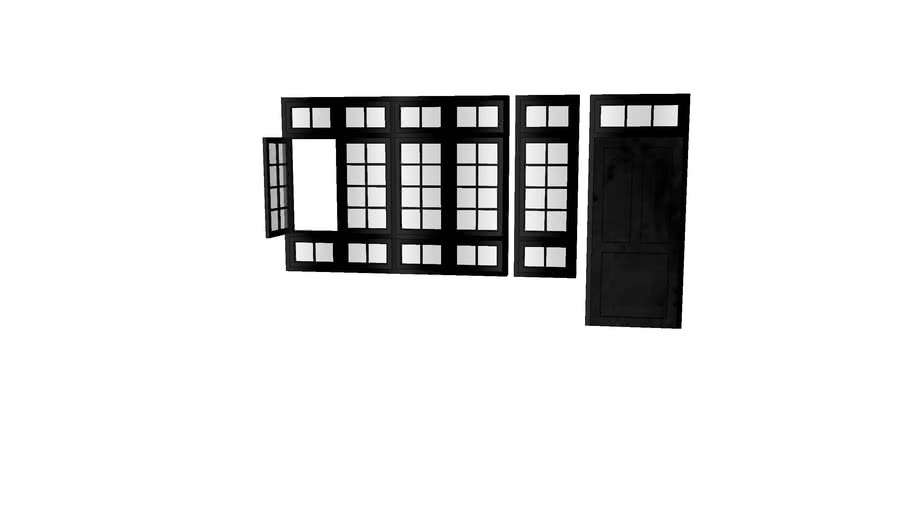 windows and door | 3D Warehouse