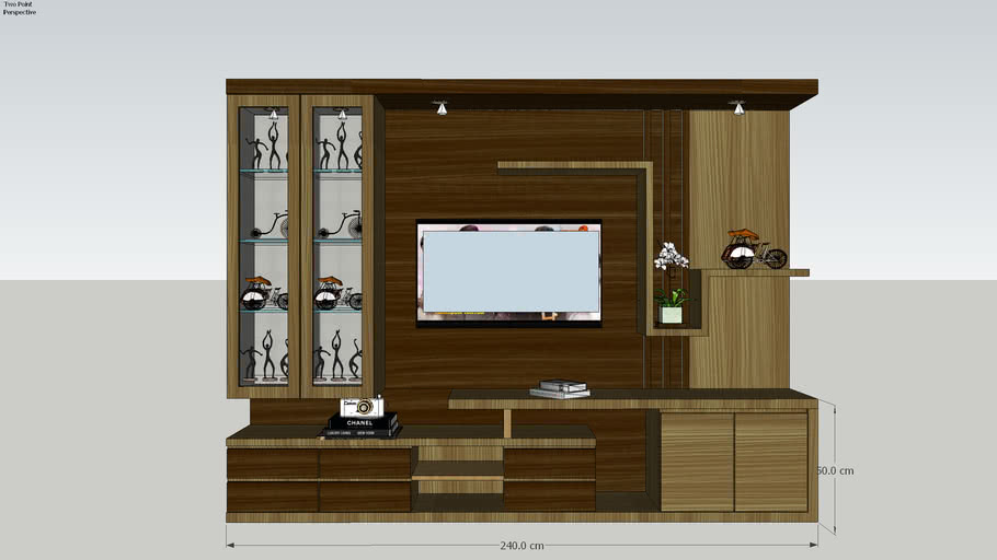 Backdrop tv | 3D Warehouse