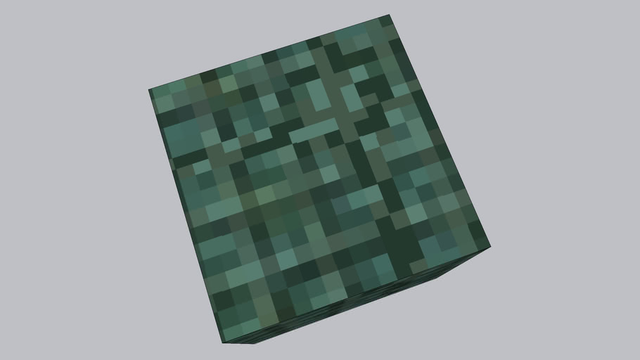 Prismarine Minecraft Block | 3D Warehouse