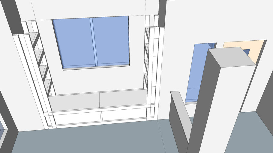 Lando House window seat | 3D Warehouse