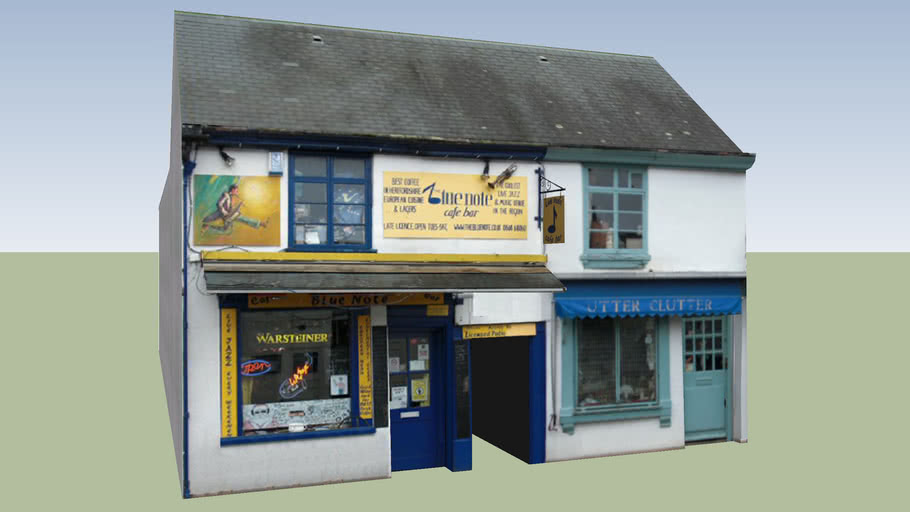 Blue Note Cafe Bar & Utter Clutter | 3D Warehouse