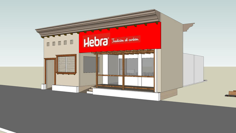 exterior facade | 3D Warehouse