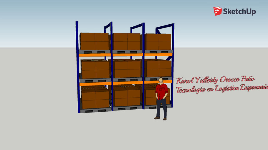 RACK ALMACEN | 3D Warehouse