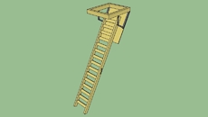 retractable ladder | 3D Warehouse