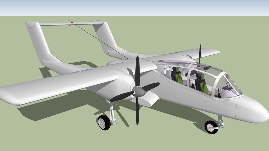 North American OV-10 Bronco | 3D Warehouse