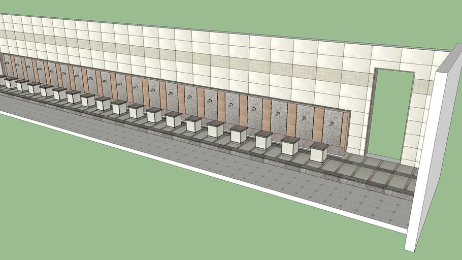 Masjid Ablution Area | 3D Warehouse