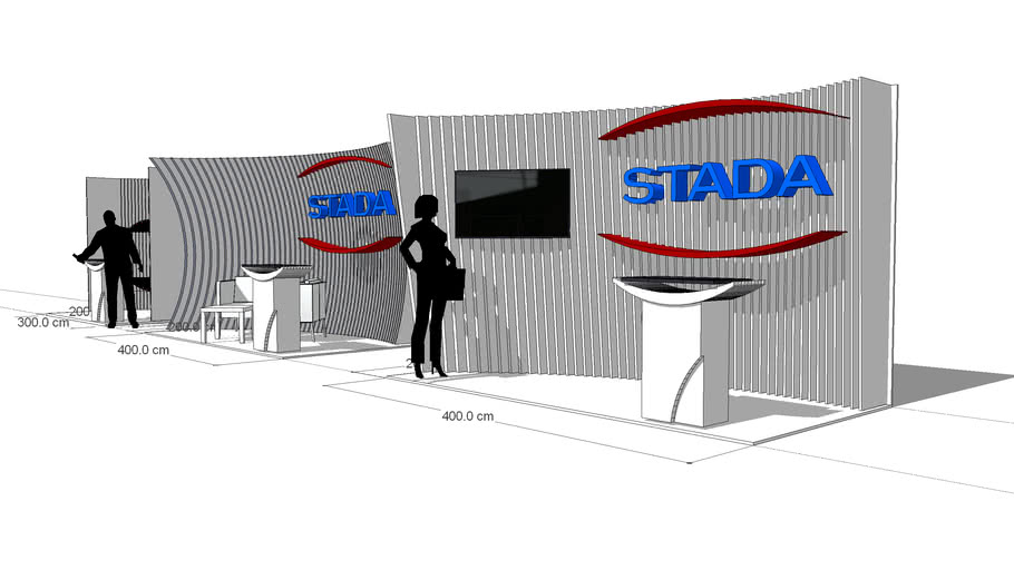 stand design STADA 1 | 3D Warehouse