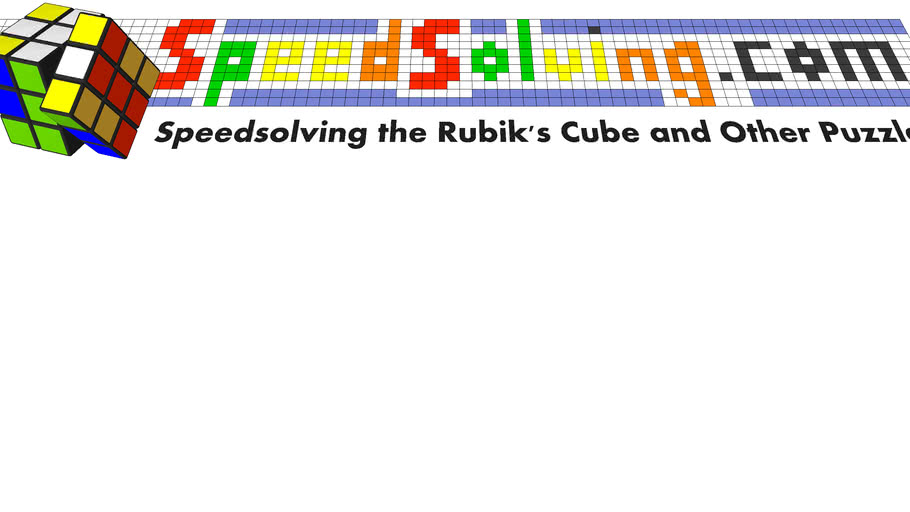 Speedsolving.com Banner | 3D Warehouse
