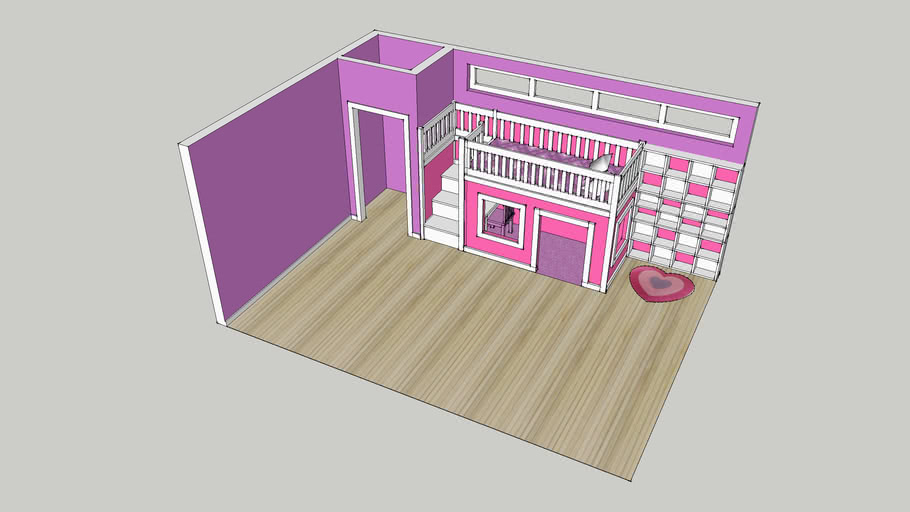 Girls Bedroom | 3D Warehouse