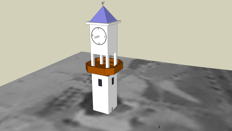 Ashdod Clock Tower | 3D Warehouse