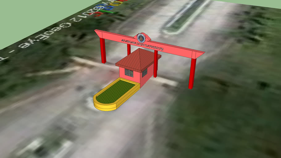 msu gate | 3D Warehouse