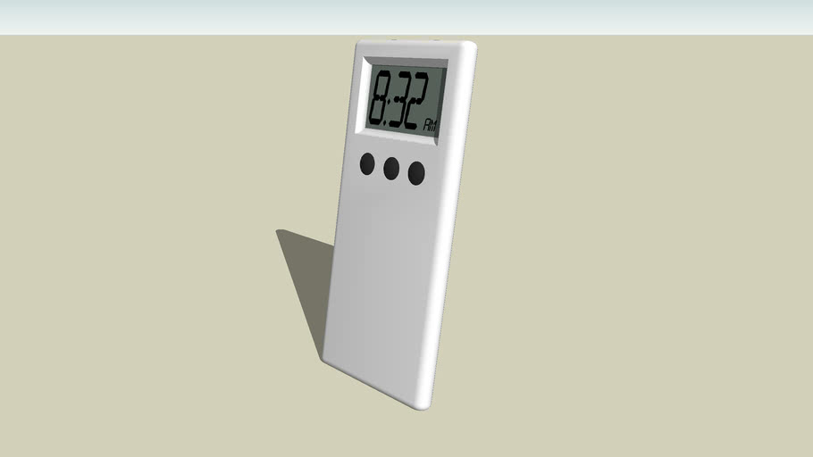 Digital Clock | 3D Warehouse