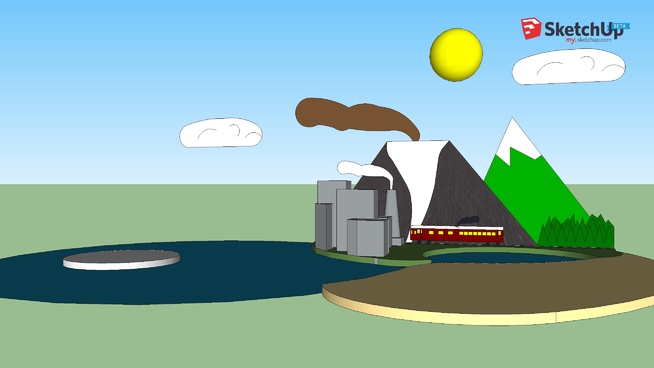 Climate Change Diagram | 3D Warehouse