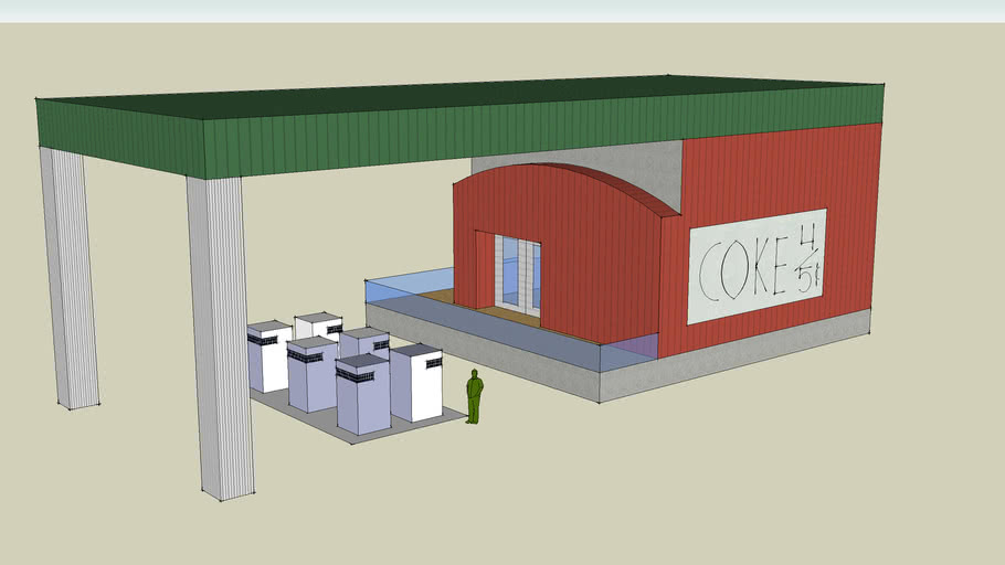 Gas Station | 3D Warehouse