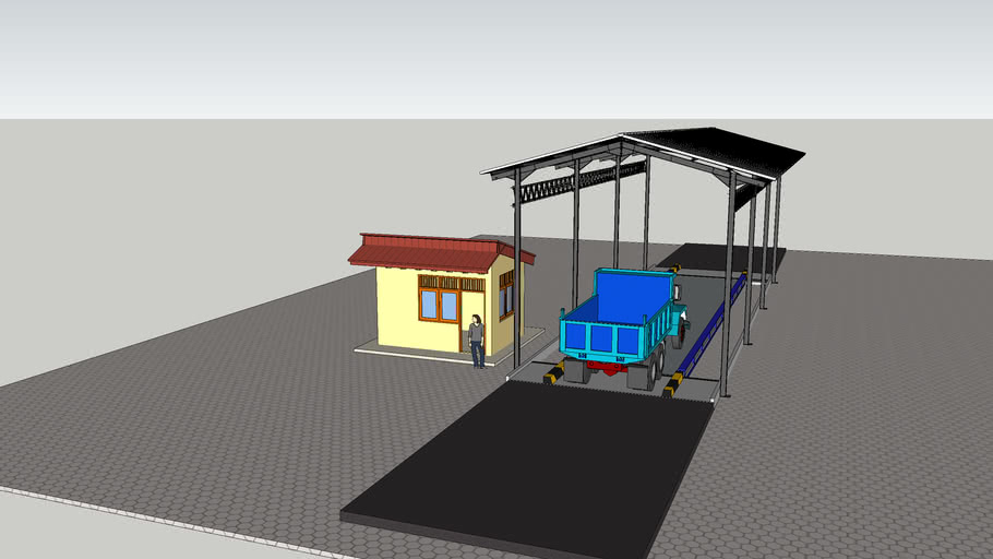 jembatan timbang | 3D Warehouse