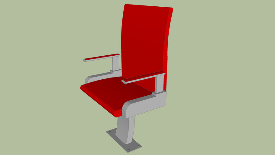 Theater Chair | 3D Warehouse