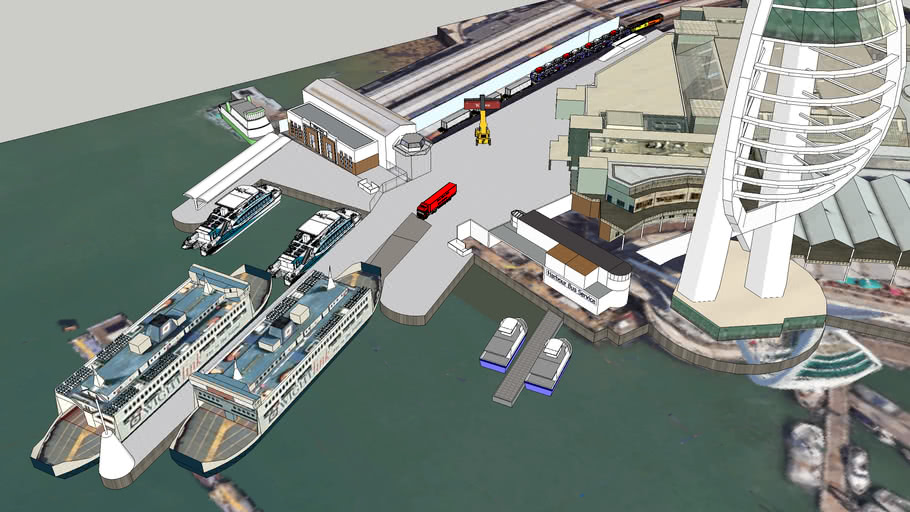 Harbour Freight and Ferry Bus Idea | 3D Warehouse