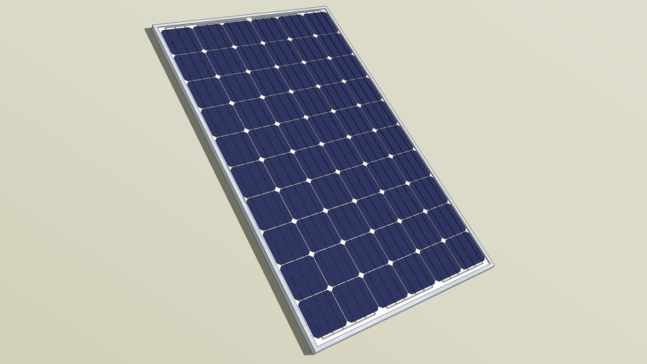 Solarworld Sunmodule Plus SW 280 Mono | 3D Warehouse