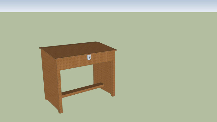 Study Table | 3D Warehouse