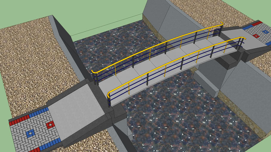 Jembatan Penyebrangan | 3D Warehouse
