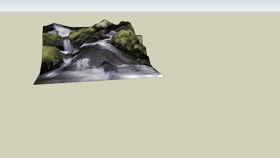 waterfall | 3D Warehouse