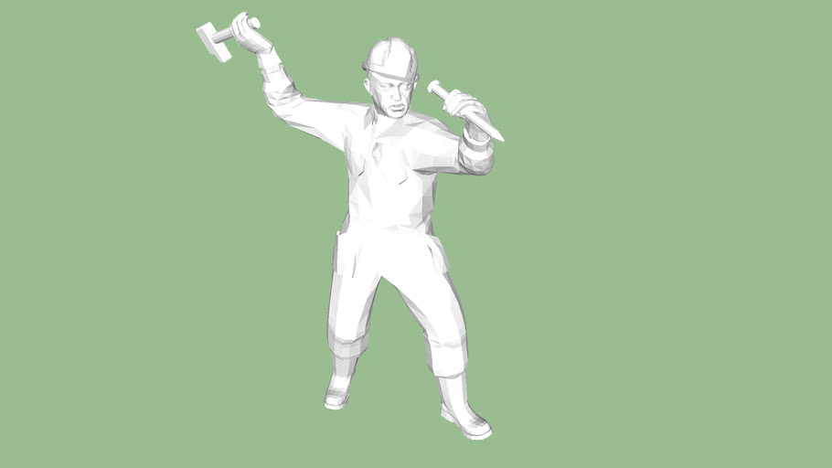 Worker 3D | 3D Warehouse