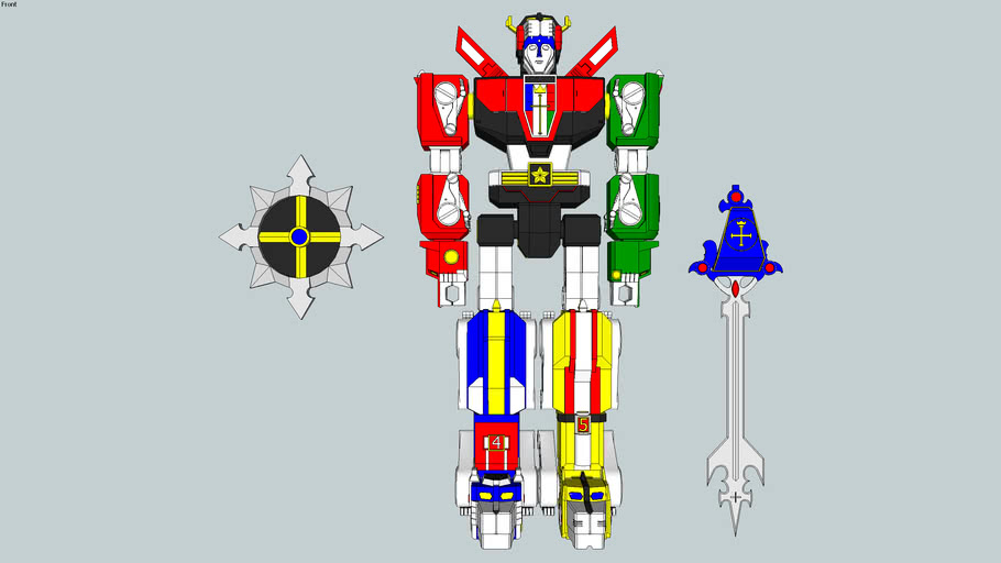 Voltron | 3D Warehouse