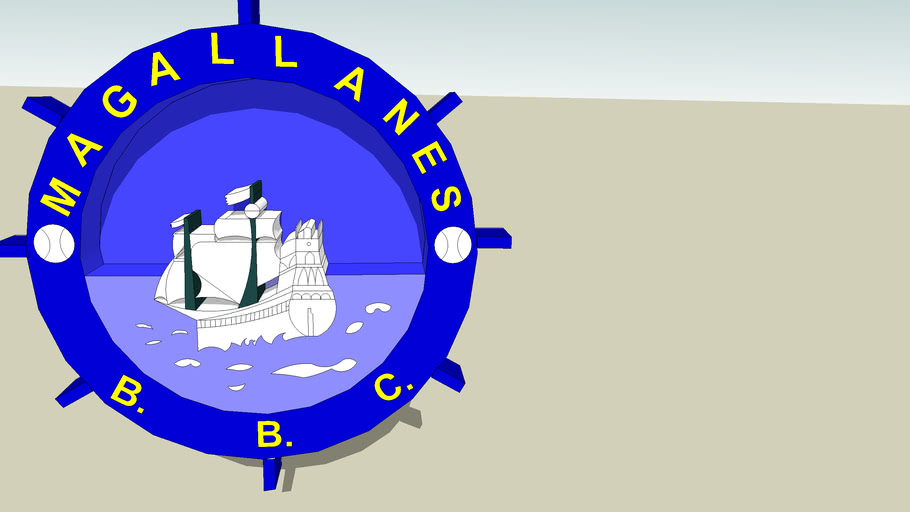 Logo De Los Navegantes Del Magallanes | 3D Warehouse