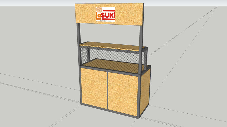 Industrial Food Booth | 3D Warehouse