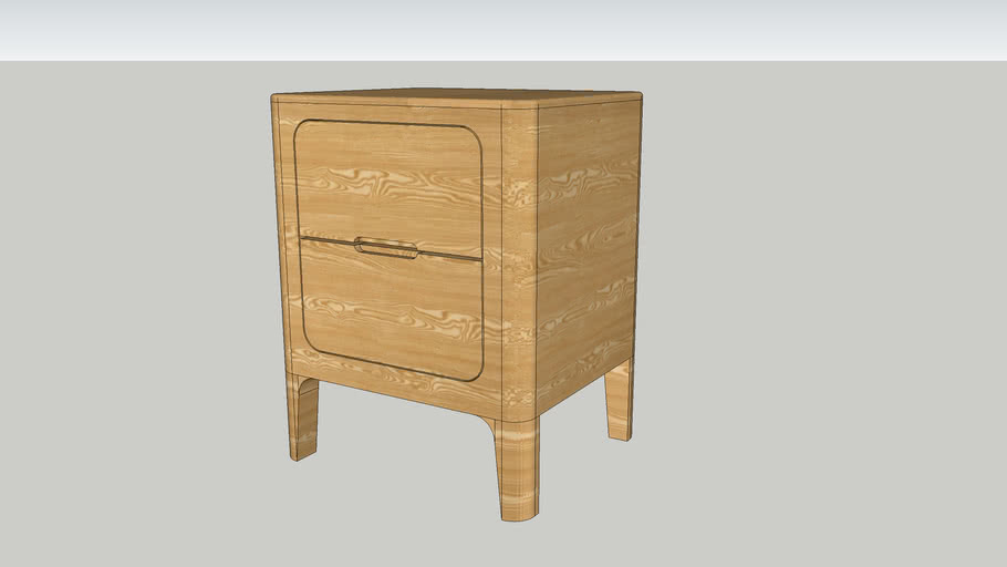 bedside cupboard cabinet | 3D Warehouse