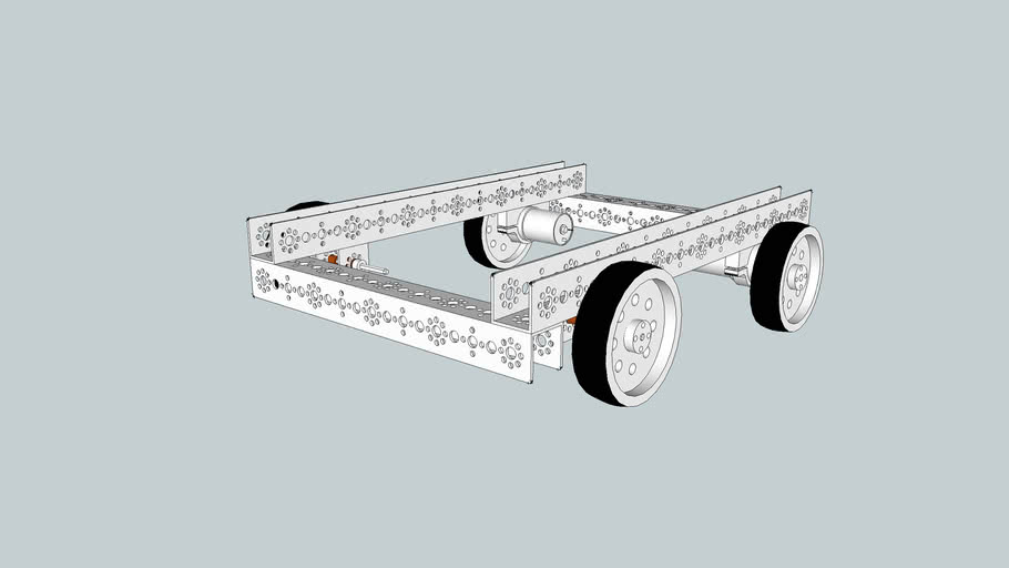 2 Wheel Drive Chassis | 3D Warehouse