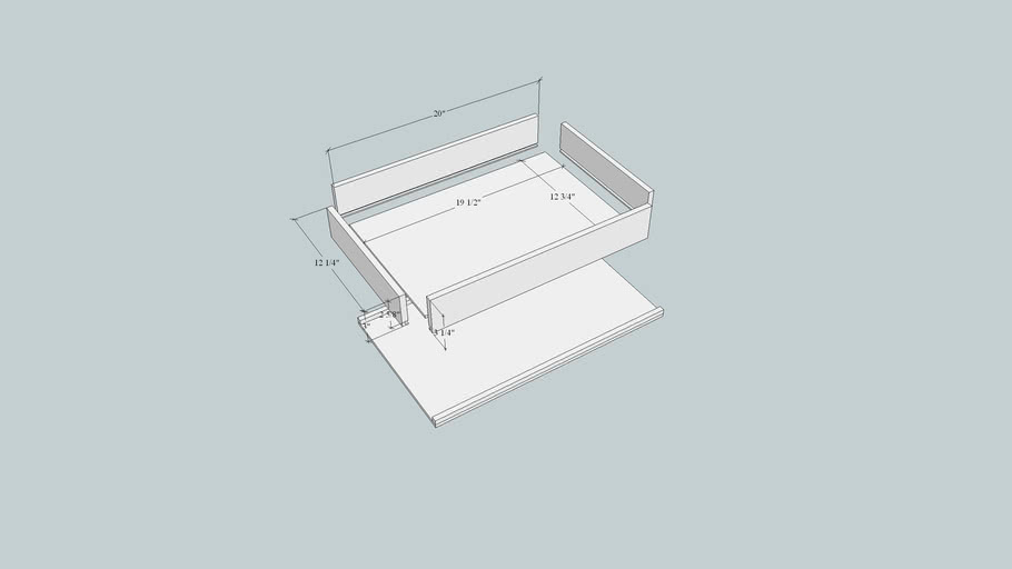 Drawer | 3D Warehouse