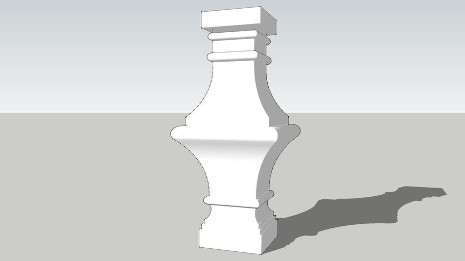 baluster 8 | 3D Warehouse