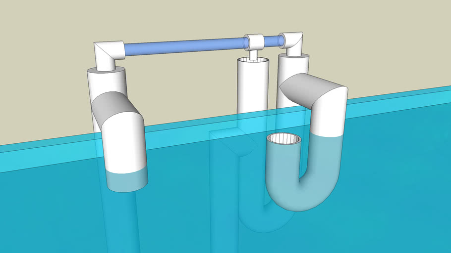 siphion based overflow | 3D Warehouse