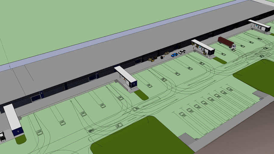 Logistics Platform | 3D Warehouse