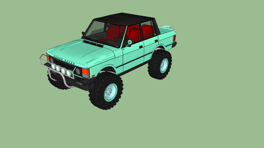 Range Rover cabriolet cross | 3D Warehouse