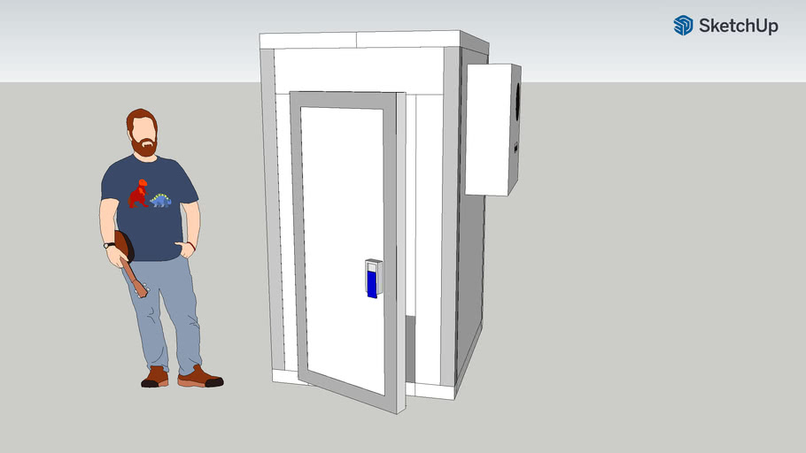 cooling box, cold room, freezer | 3D Warehouse