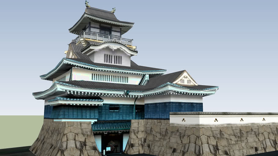 Oyama Castle | 3D Warehouse