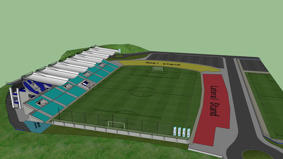 Arrigo Stadum - Main Stand | 3D Warehouse